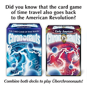 Looney Labs Chrononauts Card Game - Time-Travel Adventure for 1-6 Players