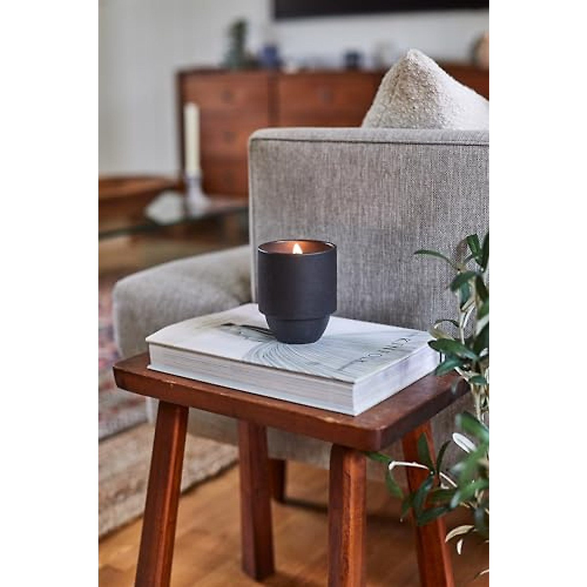 Paddywax National Parks Artisan Soy Wax Scented Candle Made in the USA, 11-Ounce Textured Ceramic Jar, Yosemite