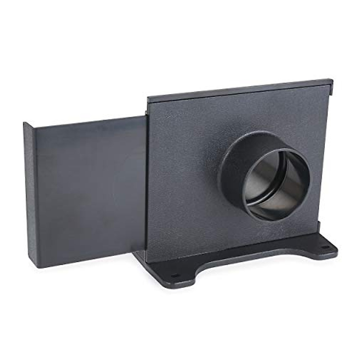 WoodRiver Dust Connection Wall Mount Self-Clean Blast Gate Dust Collection Fitting 2-1/2”