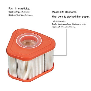 ZLKSKER 595853 597265 Air Filter Replace for B&S 123P02 123P07 123P0B 125P02 115P05 Series Engine Lawn Mower Air Cleaner (1)