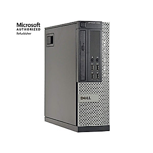 Dell Optiplex 9020 Desktop Computer Intel Quad-Core I7-4770 3.2 GHz Processor, 16GB RAM, 240GB Solid State Drive, DVD, Windows 10 Professional (Renewed)