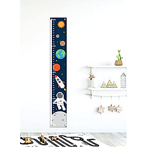 Space Growth Chart for Kids, Height Chart, Boy Height Chart, Growth Chart Banner