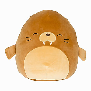Squishmallows Official Kellytoy 7.5 Inch Squishy Soft Plush Toy Animals (Bruce The Walrus)