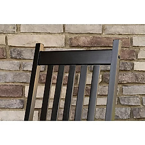 Porch Rocker, Black
