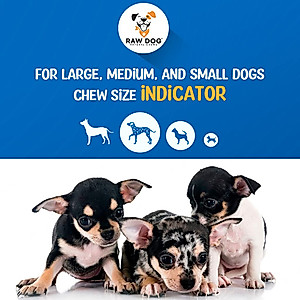 Raw Dog 3" Collagen Ring for Dogs, 100% Beef, Corium Collagen Premium Dog Treats, All Natural Dog Chews, Thick Chew Circles for Dogs