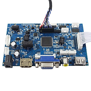 8inch EJ080NA-05A Screen 800x600 Monitor Panel Work with HDMI VGA 2AV USB Ports 50Pins Controller Driver Board