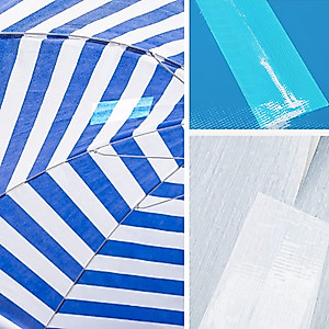 Breliter Fiberglass RV Awning Repair Tape - Repair Tape for Canvas, Tent Repair Tape for Tarp, Boat Covers, Sail, Tear Repair Patch Kit, Heavy Duty and Waterproof - 3.15 Inch Wide 50FT Long