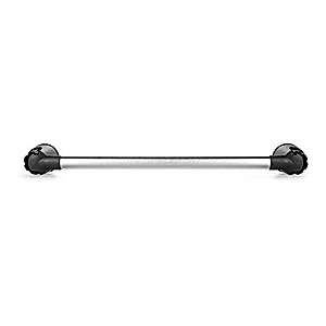 Camco Suction Cup Towel Bar | RV Exterior Installation | Features Mechanical Suction Cups | Durable Construction (44029)
