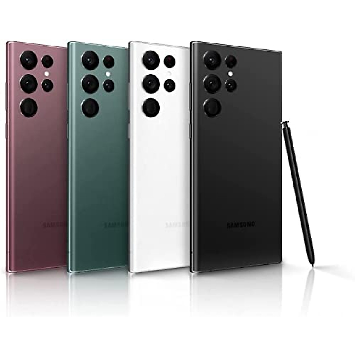 SAMSUNG Galaxy S22 Ultra S9080 5G Dual-SIM 256GB 12GB RAM Factory Unlocked for All Carriers - Phantom Black