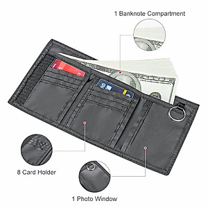 Kids Wallet for Boys Girls- Kids Trifold Wallet Ages 4-18, Dinosaur Wallets for Teen Boys, Cute Wallet with Coin Pocket and Card Holders, Children Birthday Giftt