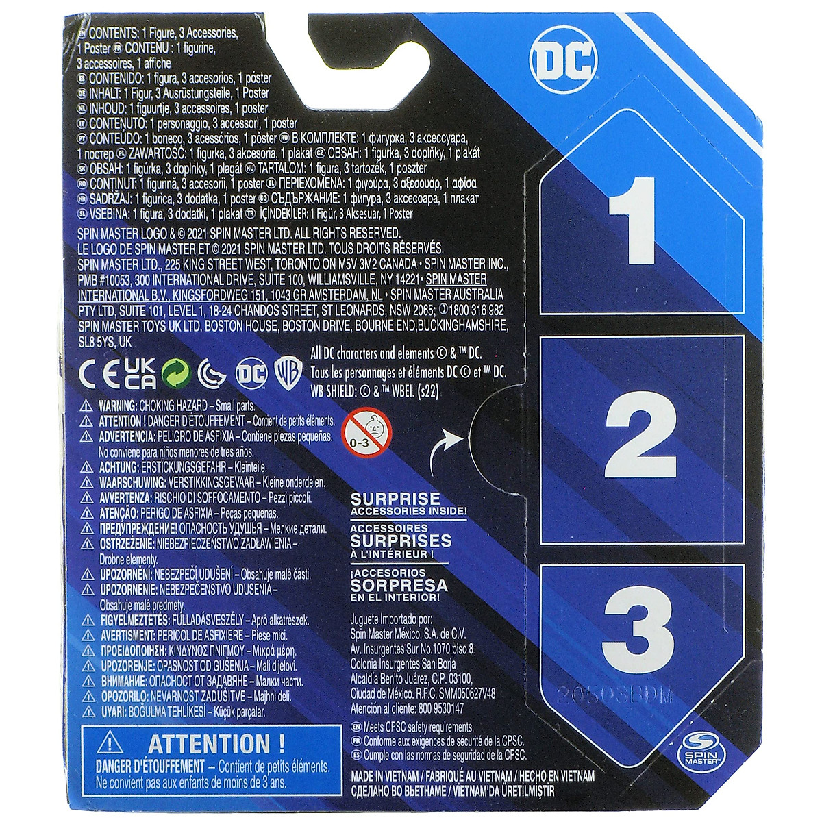 DC Super Heroes 2022 Lex Luthor 4-inch Action Figure by Spin Master