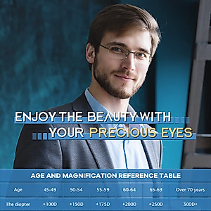 NOVIVON 5 Pack Reading Glasses for Men, Metal Blue Light Blocking Readers with Spring Hinges, Anti Eye Strain Eyeglasses (Gunmetal*2, Gold, Silver, Brown, 2.75)