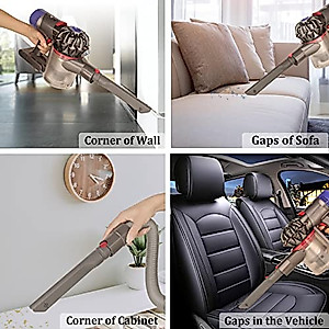 Quick Release Crevice Tool Nozzle Brush Accessory Replacement for Dyson Gen5 G5 V15 V12 V11 V10 V8 SV10 V7 SV11 Cordless Vacuum Cleaner