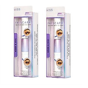 Kiss Falscara Eyelash Bond And Seal (Pack of 2)