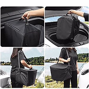 ZEYADA for Tesla Model 3/Y 2017-2022 Frunk Cooler Organizer Insulation Bag Front Trunk Storage Organizers for Model 3/Y (Color : My Cooler Bag 2pcs)