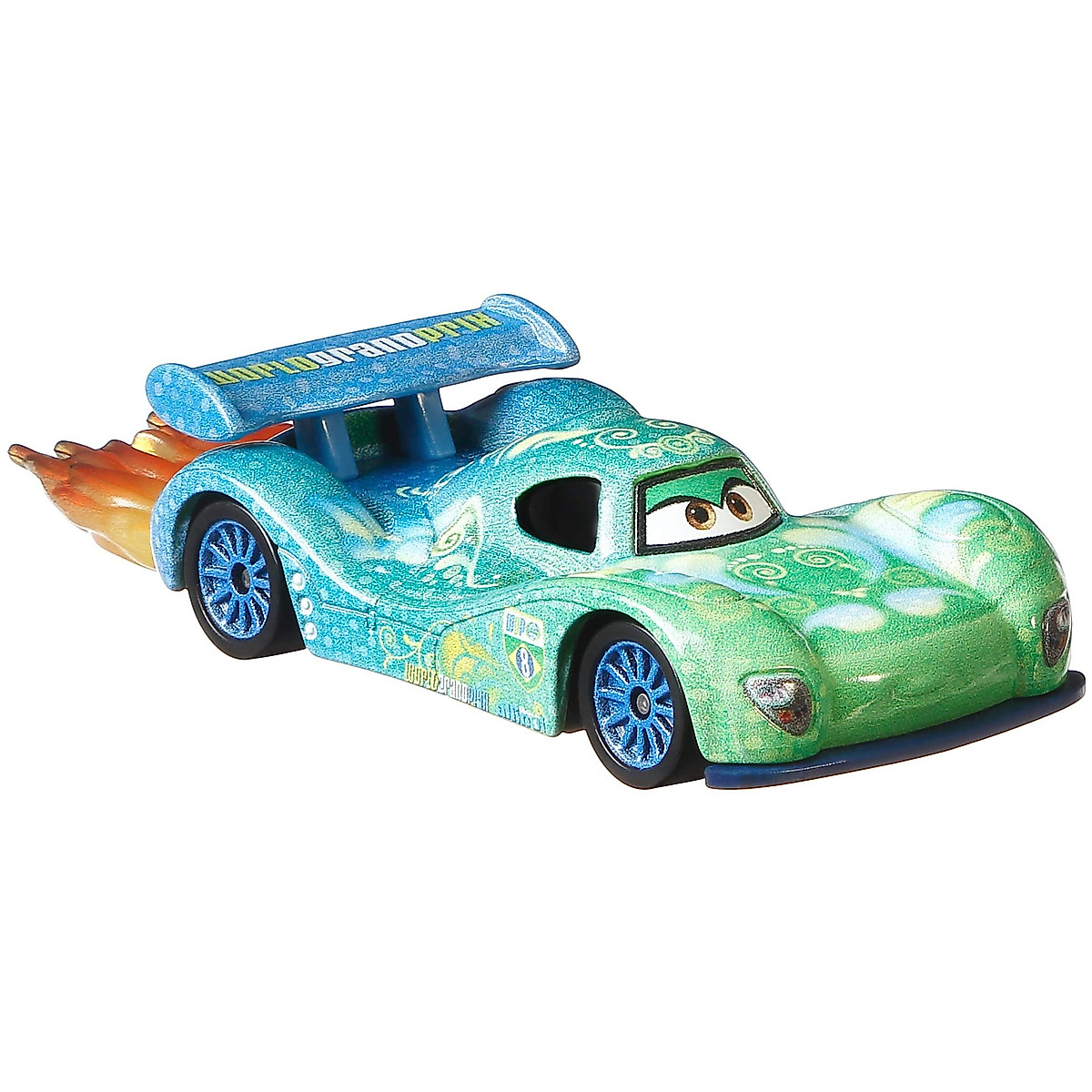 Disney Cars Pixar Carla Veloso with Flames