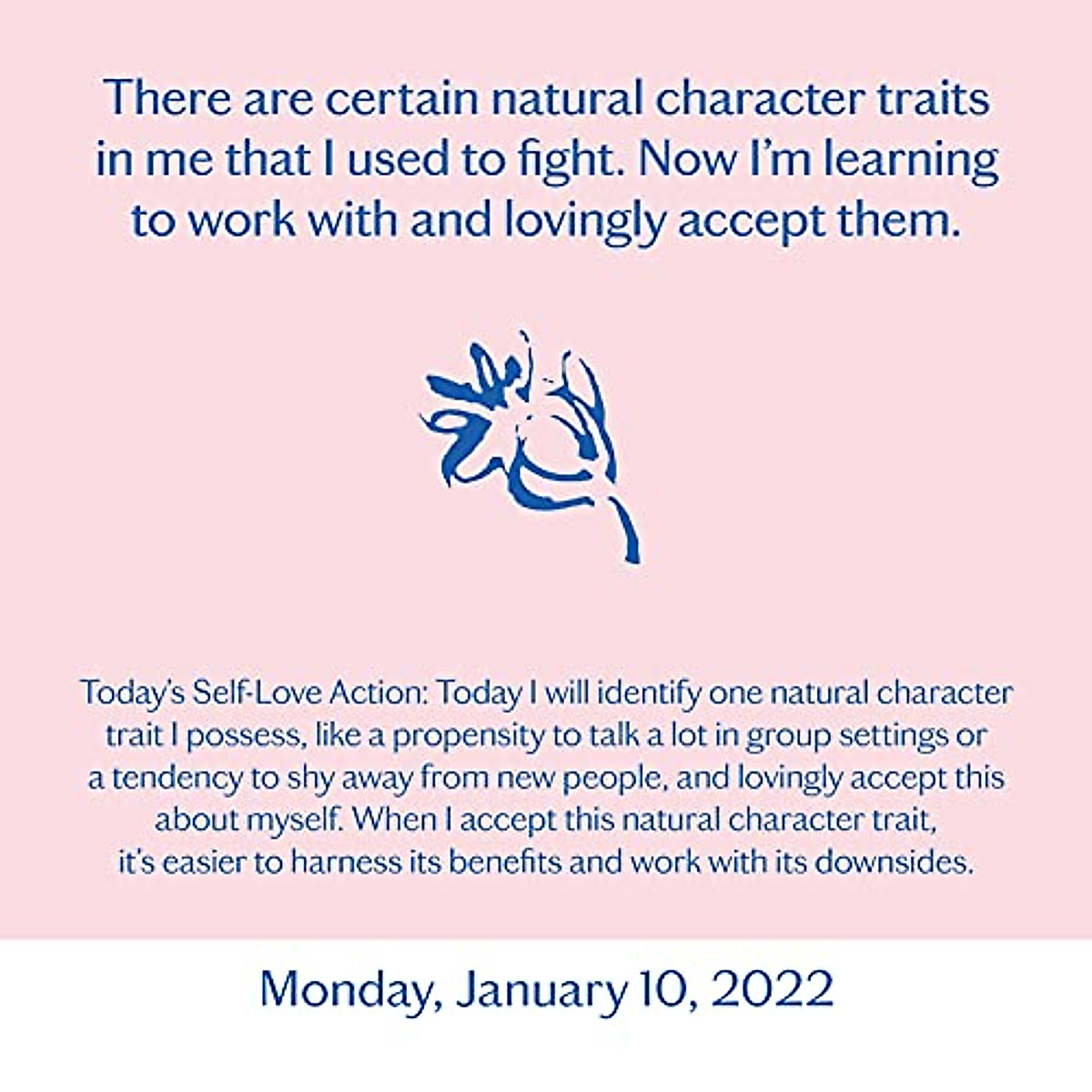 A Year of Self-Love Page-A-Day Calendar 2022: Daily Affirmations and Actions for Self-Compassion and Self Worth.