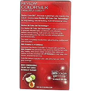 Revlon Colorsilk Beautiful Haircolor, Ammonia-free, Permanent Haircolor (Pack of 4) (#74 Medium Blonde)