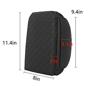 Console Cushion Cover for Toyota Tacoma 2016-2023 SR SR5 Off-Road PreRunner TRD-Sport pro Limited Tacoma Organizer Armrest Storage Box Cover Tacoma Interior Accessories