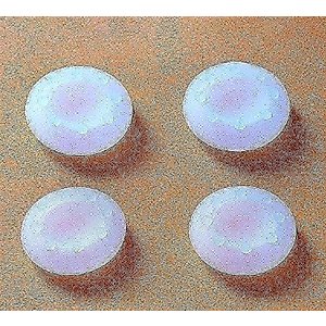 Analog Silicone Thumb Stick Grips Joystick Cap Cover for PS4 PS3 PS2 Xbox 360 Xbox One Game Controllers (4 pcs Clear)