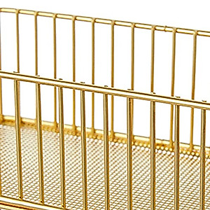 TAYSTE Bathroom Storage Basket Shampoo Holder Wall Mount Shower Shelf Caddy No Drill for Kitchen Utensils and Tools Double Layers