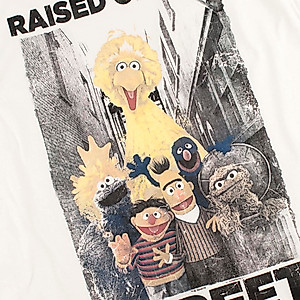 Popfunk Sesame Street Big Bird Oscar Bert Ernie Grover T-Shirt & Stickers - Medium