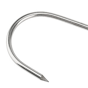 MAHIONG 40 PCS 6.3 Inch Meat Hooks, Stainless Steel S-Shaped Butcher Hook Smoking Hook Meat Processing for Hanging, Drying, BBQ, Chicken, Ribs