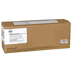 Dell RGCN6 Toner Cartridge B2360d/B2360dn/B3460dn/B3465dn/B3465dnf Laser Printers - Black