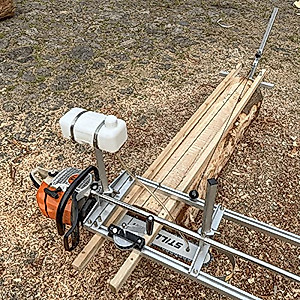 HOTYELL Chainsaw Mill Winch Kit for Chain Saw Milling - Efficient Chainsaw Accessories with Lever Arm, Perfectly Balances the Saw Mill, Easier and Smoother