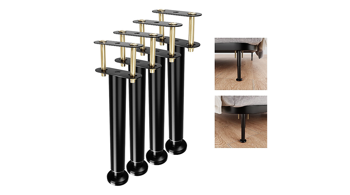 Adjustable Bed Support Legs - Heavy Duty Reinforcement Kit