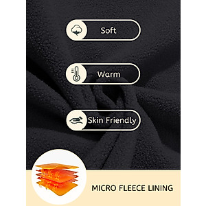 MAGCOMSEN Mens Sweatshirts Hoodies Athletic Hoodie Casual Sweatshirts Pullover Plain Blank Cotton Sweatshirts Black XL