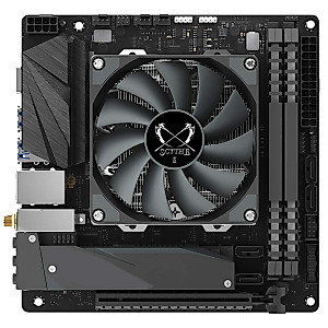 Scythe Shuriken 2 CPU Air Cooler, 92mm Low Profile (58mm Tall), Intel LGA1151, AMD AM4/Ryzen