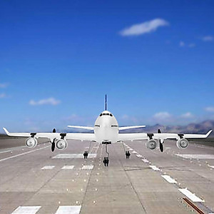 GoolRC Wltoys A150 RC Plane, Airbus B747 Model Plane, 3CH EPP 2.4G Remote Control Airplane RTF Toy for Kids and Adults