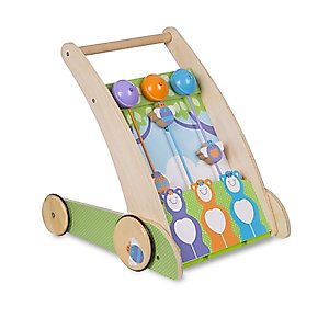 Melissa & Doug First Play Ring & Ding Forest Friends Push Toy
