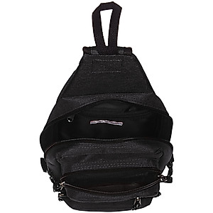 le coq sportif(ルコックスポルティフ) Crale Body Bag Large, Black (Black 19-3911tcx)