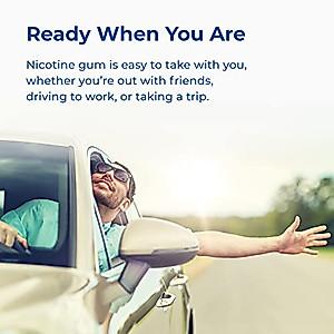 Rite Aid Nicotine Gum, Cool Mint Flavor, 2 mg - 100 Count | Quit Smoking Aid | Nicotine Replacement Gum | Stop Smoking Aids That Work | Chewing Gum to Help You Quit Smoking | Coated Nicotine Gum