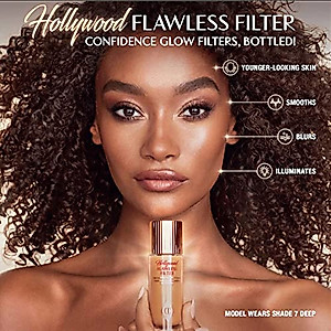 Charlotte Tilbury Hollywood Flawless Filter Face Foundation Primer & Highlight - 1 oz Full Size (Shade 3)