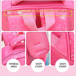 MY L. Pony Backpacks Bookbag Cute Pony Princess Style School Book Waterproof Multi Storey Bags