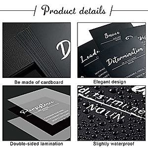 9 Pieces Inspirational Phrases Wall Art Prints Motivational Sayings Quote Posters Positive Prints Decorations for Teens Adults Living Room Office Classroom College Decoration, Unframed, 8 x 10 Inch