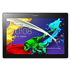 Lenovo TAB2 A10 - 10.1" Tablet (ARM Cortex A53 Quad-Core, FHD IPS, 2GB SDRAM, 16GB SSD, Android 4.4 KitKat) ZA000001US