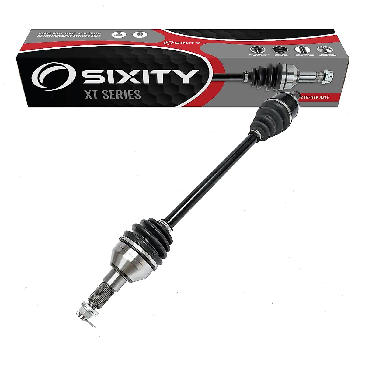 Sixity XT Front Left Axle compatible with Kawasaki KRF1000 Teryx KRX 1000 Special Edition Trail KRX1000 2020-2021