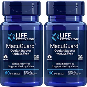Life Extension Macuguard Ocular Support, 60 Count (Pack of 2)