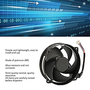 Internal Cooling Fan Replacement for 360 Slim, Excellent Heat Dissipation, Wear Resistant , Replacement Game Console Internal Cooler Fan