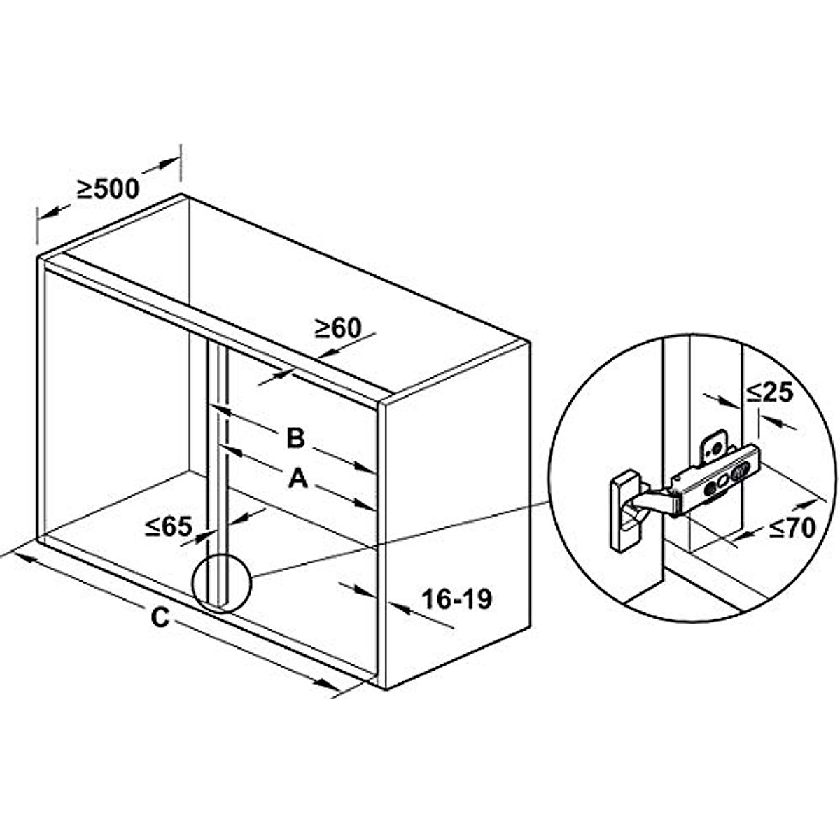 Lemans II Set 2-Shelf Lazy Susan with Soft-Close for Blind Base Corner Cabinets (574 sq. Model 40, Tray Size: 12", Swings Right)