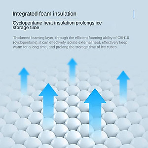 Home Ice Counter Top Portable Machine, Small Ice Machine, Bubble Milk Tea Machine Ice Mini Smart Snow Ice Maker, Commercial with Scoop & Basket, Suitable for Home/Office/Bar/RV