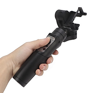 Camera Stabilizer, Handheld Stabilizer Flexible Anti Shake 14h Endurance 3 Connection Quick Release Clip for ONE R