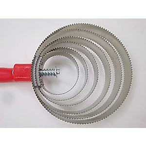 Chyugui Horse Brush Scraper Reversible Curry Comb,Livestock Shedding Comb for Cattle Cow,Stainless Steel Shed Comb Shedding Blade for Dogs,4 Rings + 6 Rings 2 Pieces Set