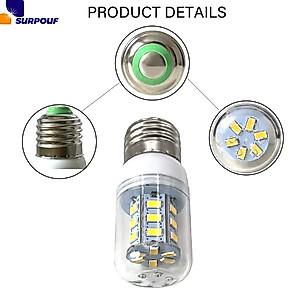 5304511738 LED Light Bulb Refrigerator Compatible with Frigidaire White-Westinghouse Crosley Refrigerator