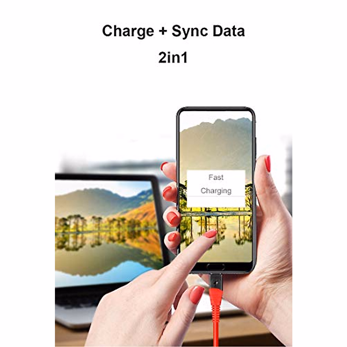 [2 Pack] Charge/Sync Cable, iFlash1 Foot Charging Cable Fast Charging & Sync Charger Apple iPhone Xs/XS Max/XR/X / 8/8 Plus / 7/7 Plus / 6S/6 Plus/SE/ 5S, iPad Pro Air Mini 1/2/3/4, iPod Touch 5/6