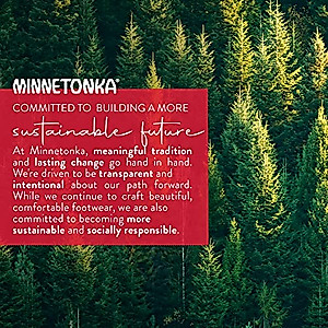 Minnetonka Men's Tilden Moccasin Suede Indoor and Outdoor Slippers, Grey, 9.5 M US